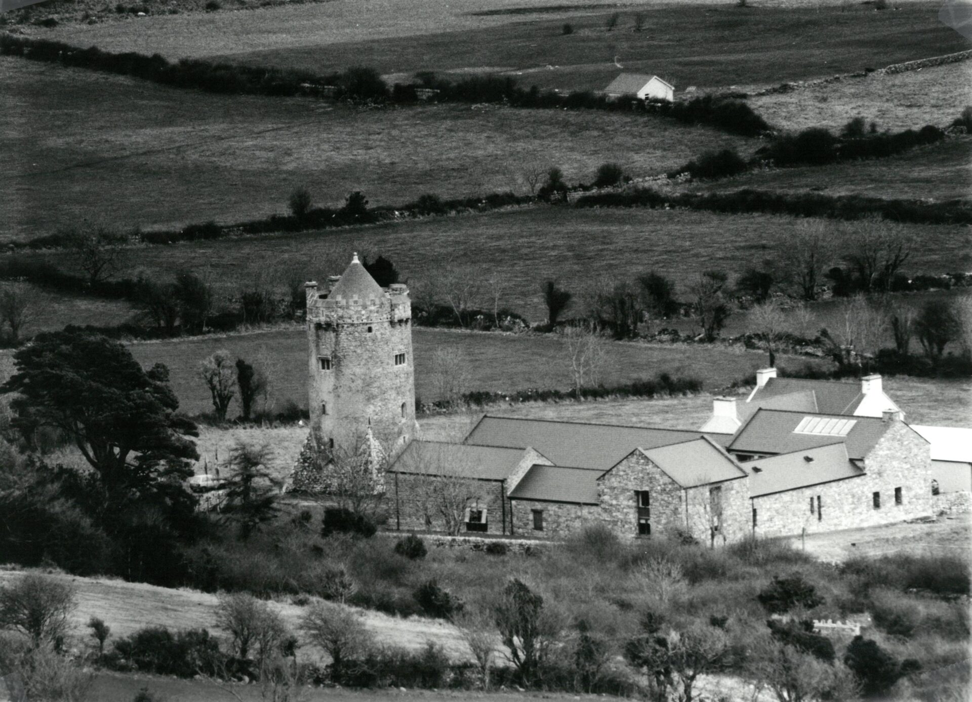 Early pic of castle – Burren College of Art | Newtown Castle ...